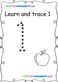 Pre-K Number Tracing Worksheets PDF | Free Math Downloadable - Print My ...