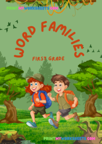 1st Grade Word Families Worksheets PDF | Free English II Downloadable ...