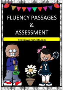 1st Grade Reading Fluency Passages PDF | Free Downloadable - Print My ...