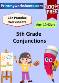 5th Grade Conjunctions Worksheets PDF – Build Stronger Sentence Writing ...