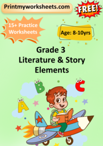 3rd Grade Literature and Story Elements Worksheets PDF | Free English ...