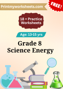 8th Grade Energy Worksheets PDF – Easy Home Science Review Pack - Print ...