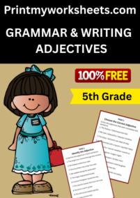 5th Grade Adjective Worksheets PDF – Build Stronger Writing and ...