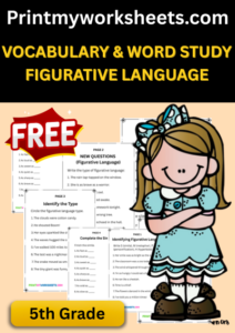 5th Grade Figurative Language Worksheets PDF – Literary Devices ...