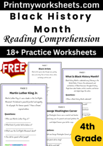 4th Grade Black History Reading Comprehension PDF – Informational Text ...